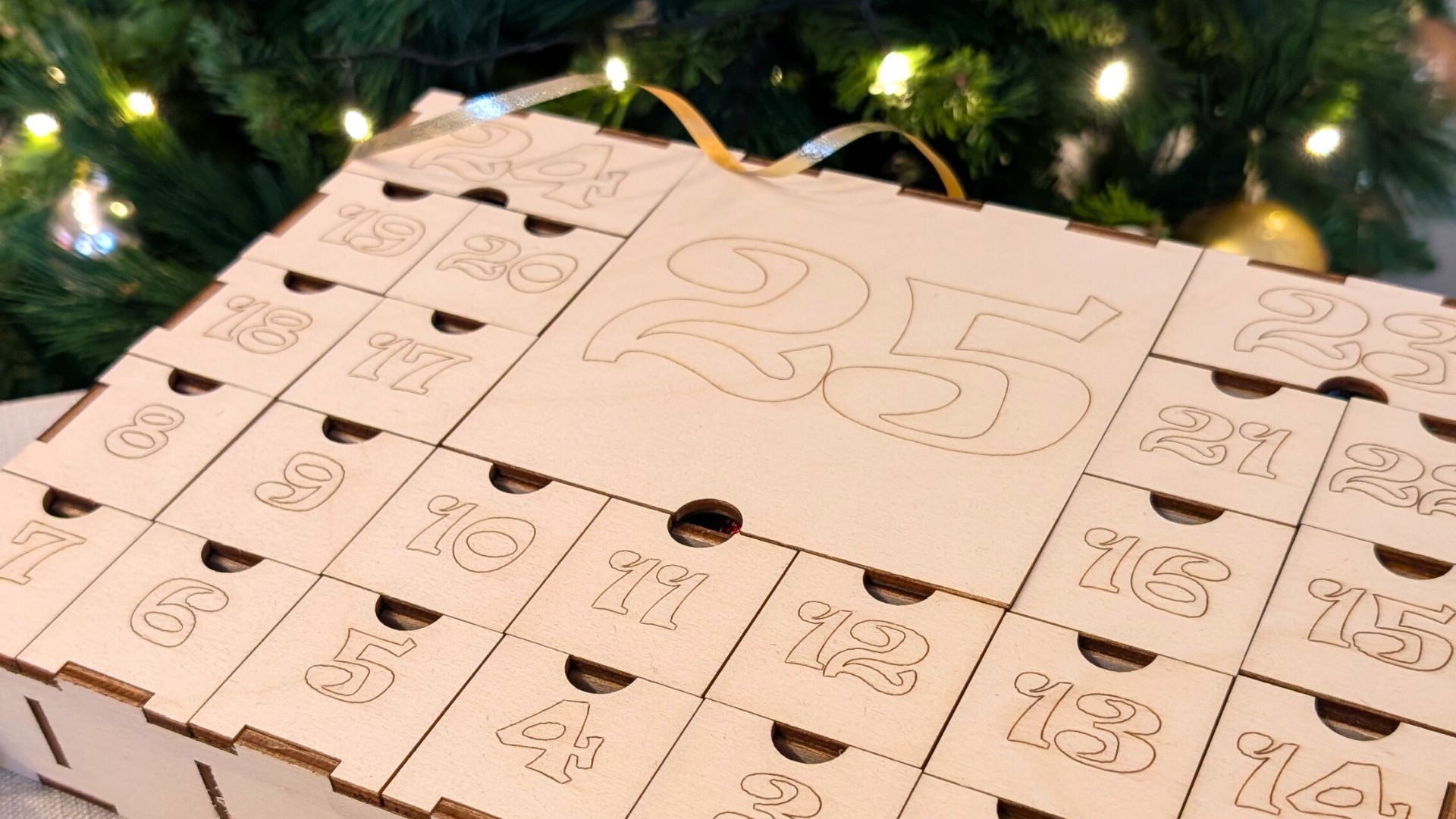 Calendario avvento in legno – Tutto il legno per il tuo fai da te